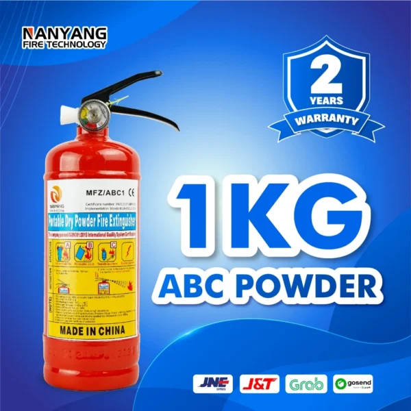 1 Kg Powder Fire Extinguisher | Nanyang Fire Technology